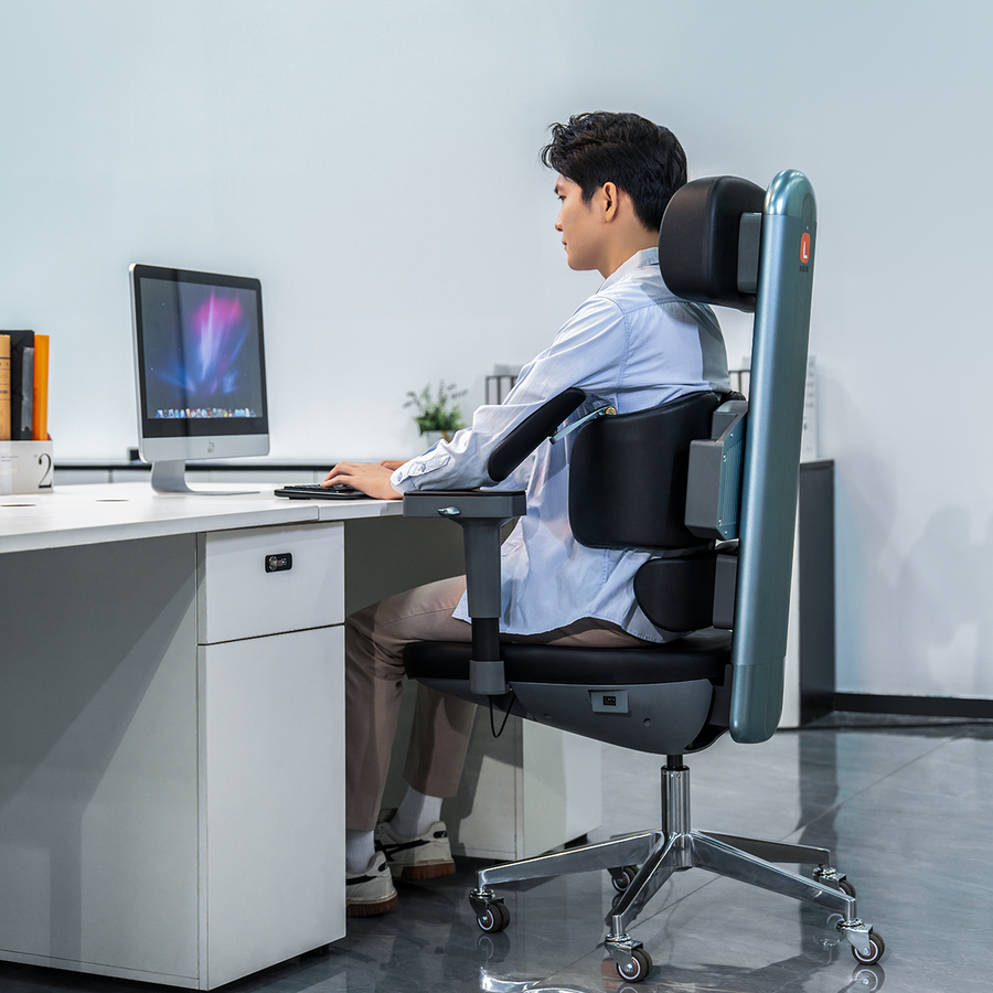 Lumoo Uplift Chair, True Lumbar Relief through lifting! – LUMOO CHAIR